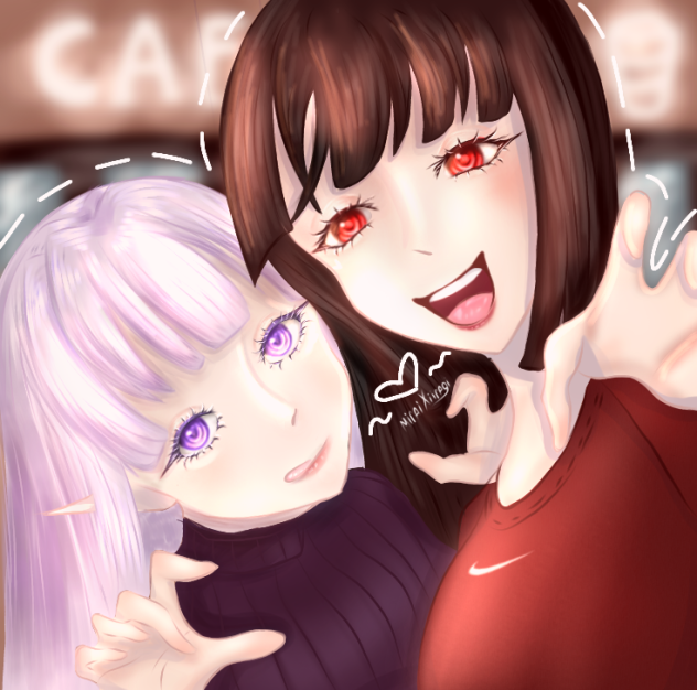 Mirai & Akemi - ibisPaint