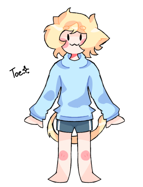 Was too lazy to do a background but- TOE - ibisPaint