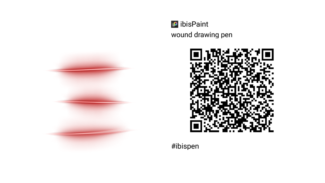 wound drawing pen - ibisPaint