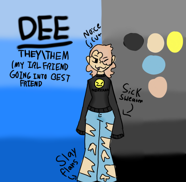 My irl friend Dee - ibisPaint