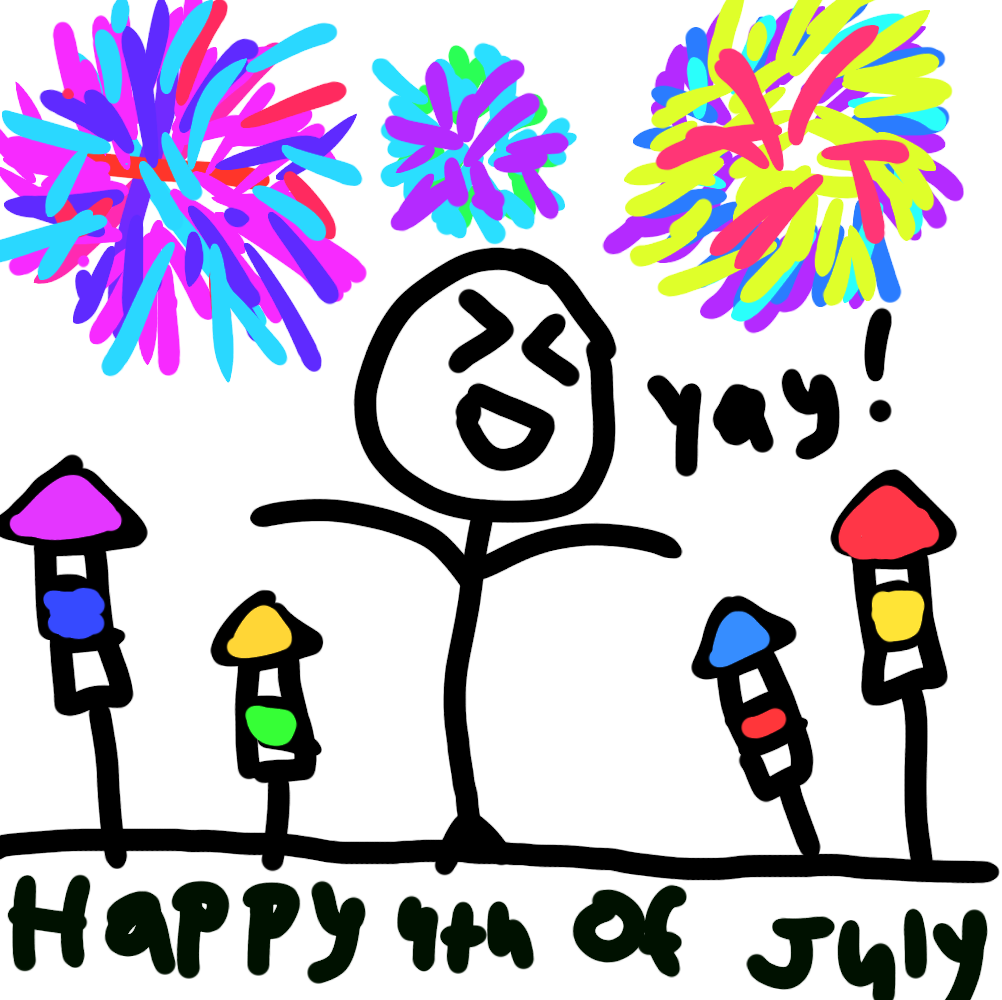HAPPY 4th OF JULY!!!!! YAY - ibisPaint
