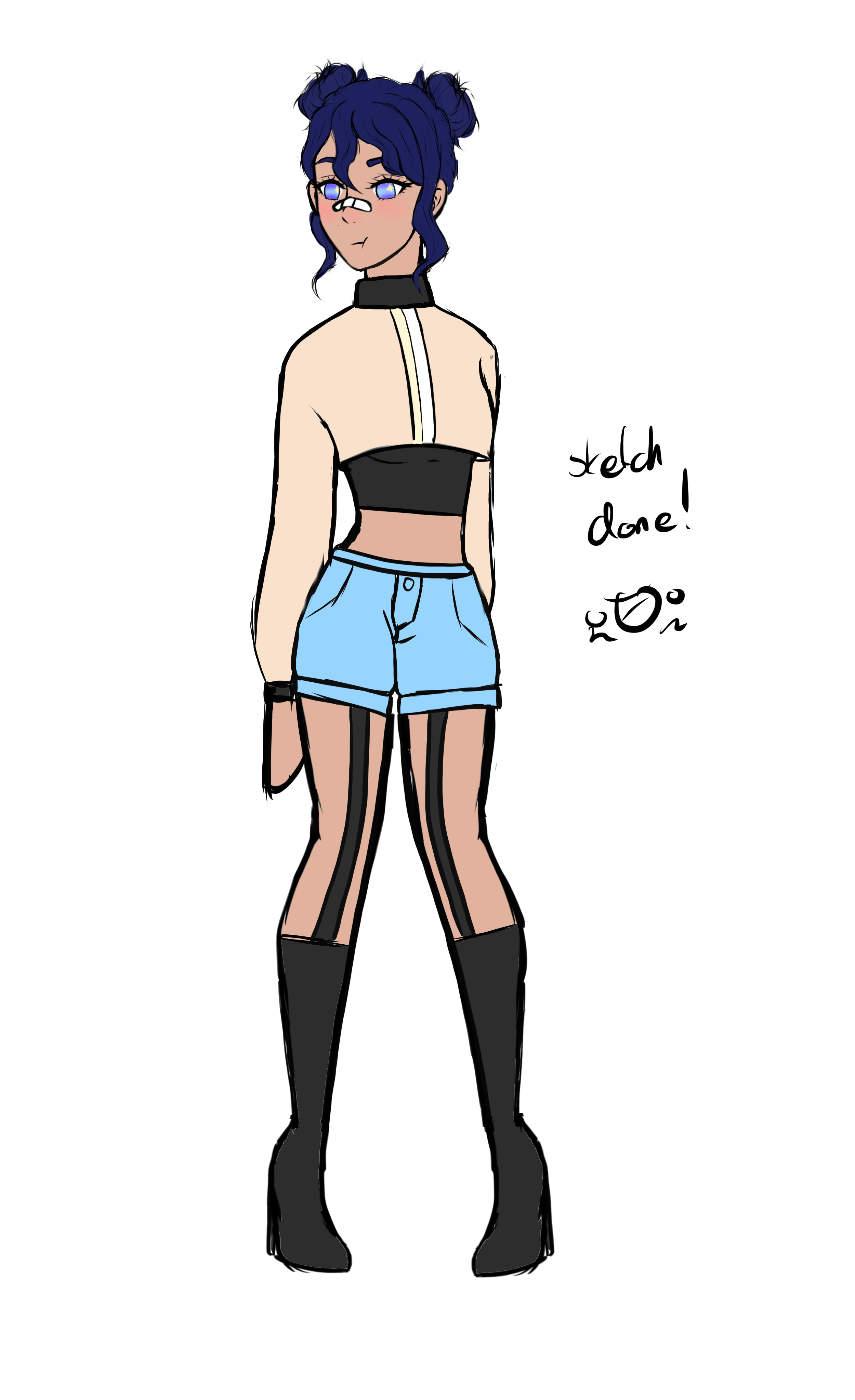 Ava mccoys Oc! Sketch - ibisPaint