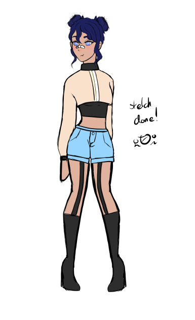 Ava mccoys Oc! Sketch - ibisPaint