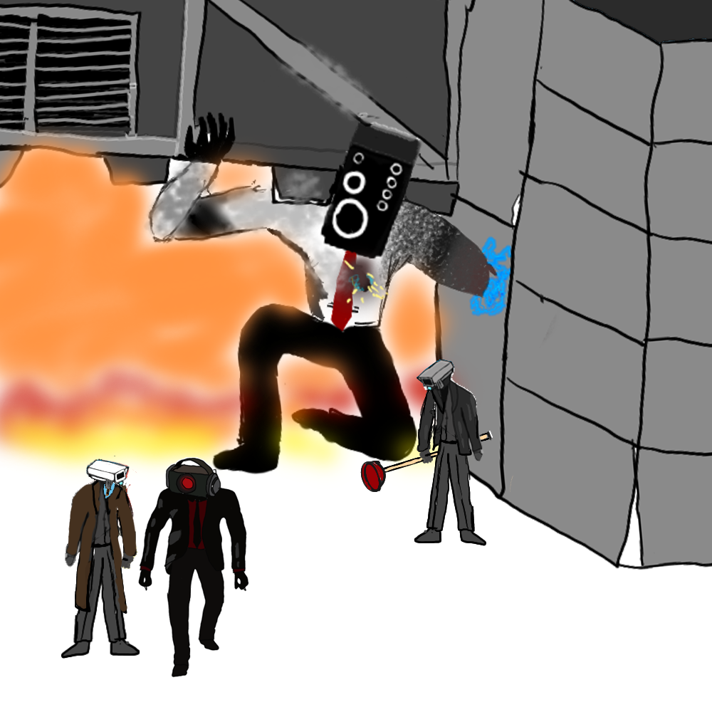 skibidi toilet 67-part4 - ibisPaint