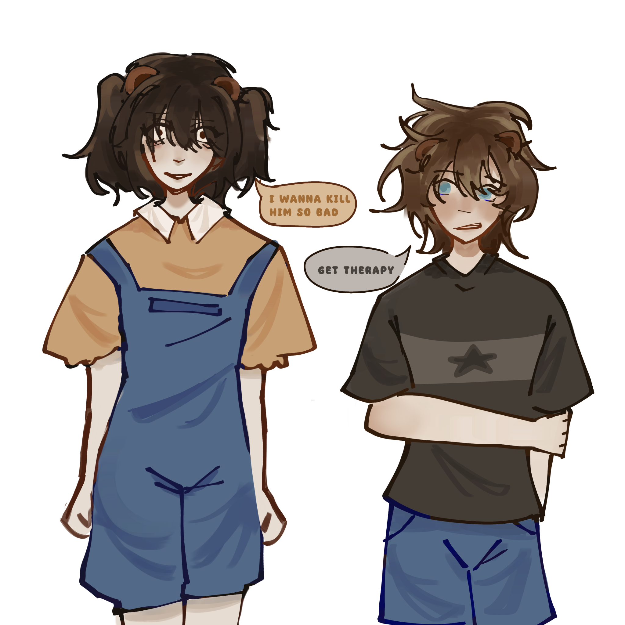 Average day with them - ibisPaint