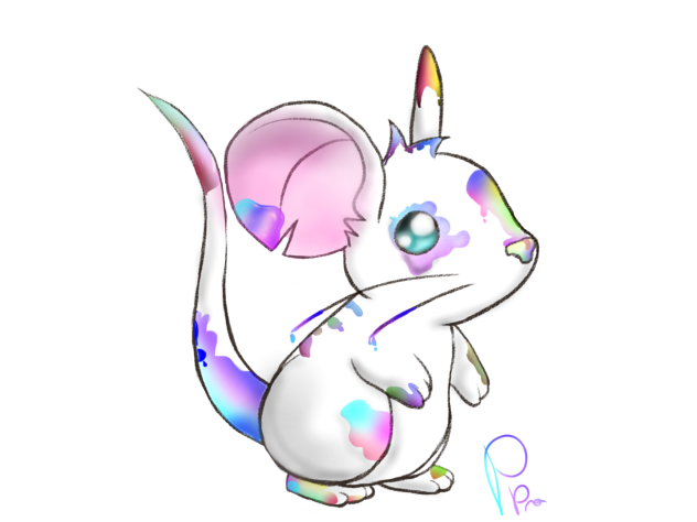 transformice Шкурка учимся рисовать - ibisPaint