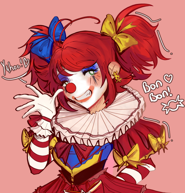 Bon Bon the Clown 🤡🩷 - ibisPaint