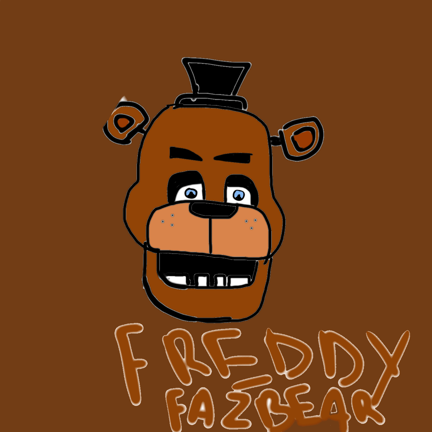 Freddy Fazbear - ibisPaint