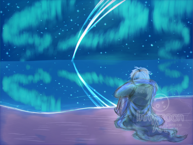 night beach - ibisPaint