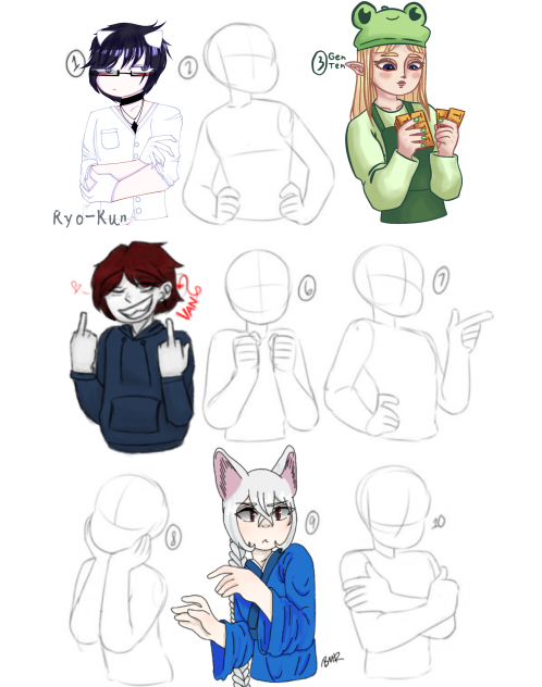 Random Pose Collab - ibisPaint