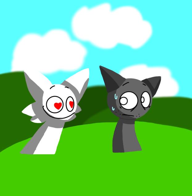 Gray and wenda - ibisPaint