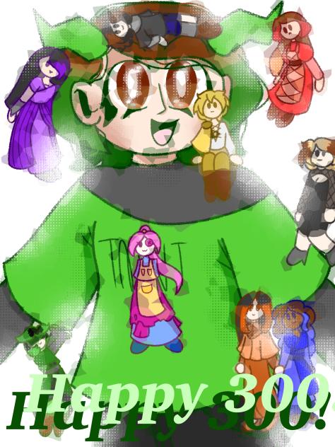 HAPPY 300th POST - ibisPaint