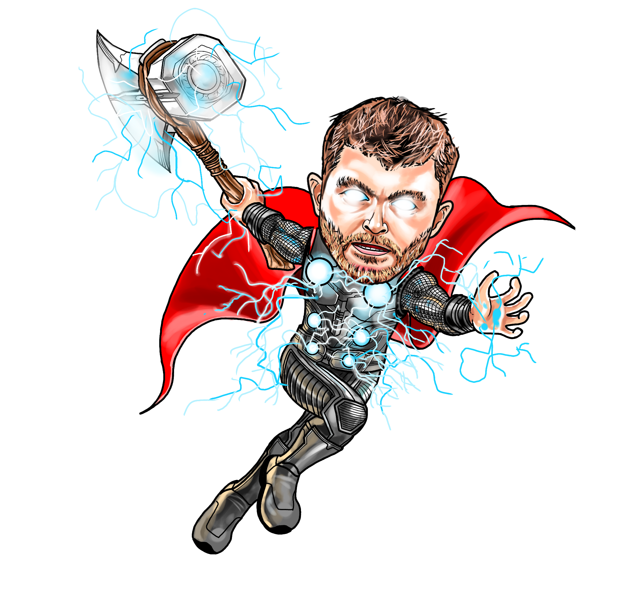 thor avengers endgame - ibisPaint