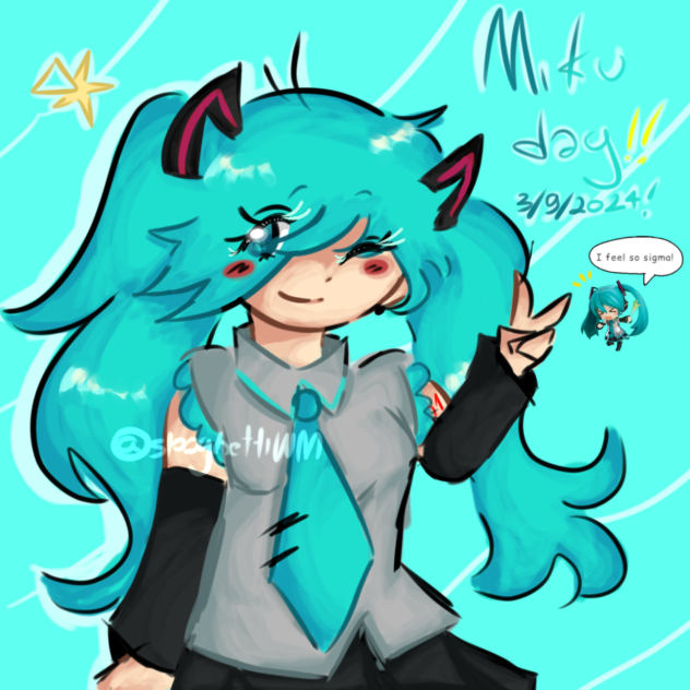 Miku day!!! - ibisPaint