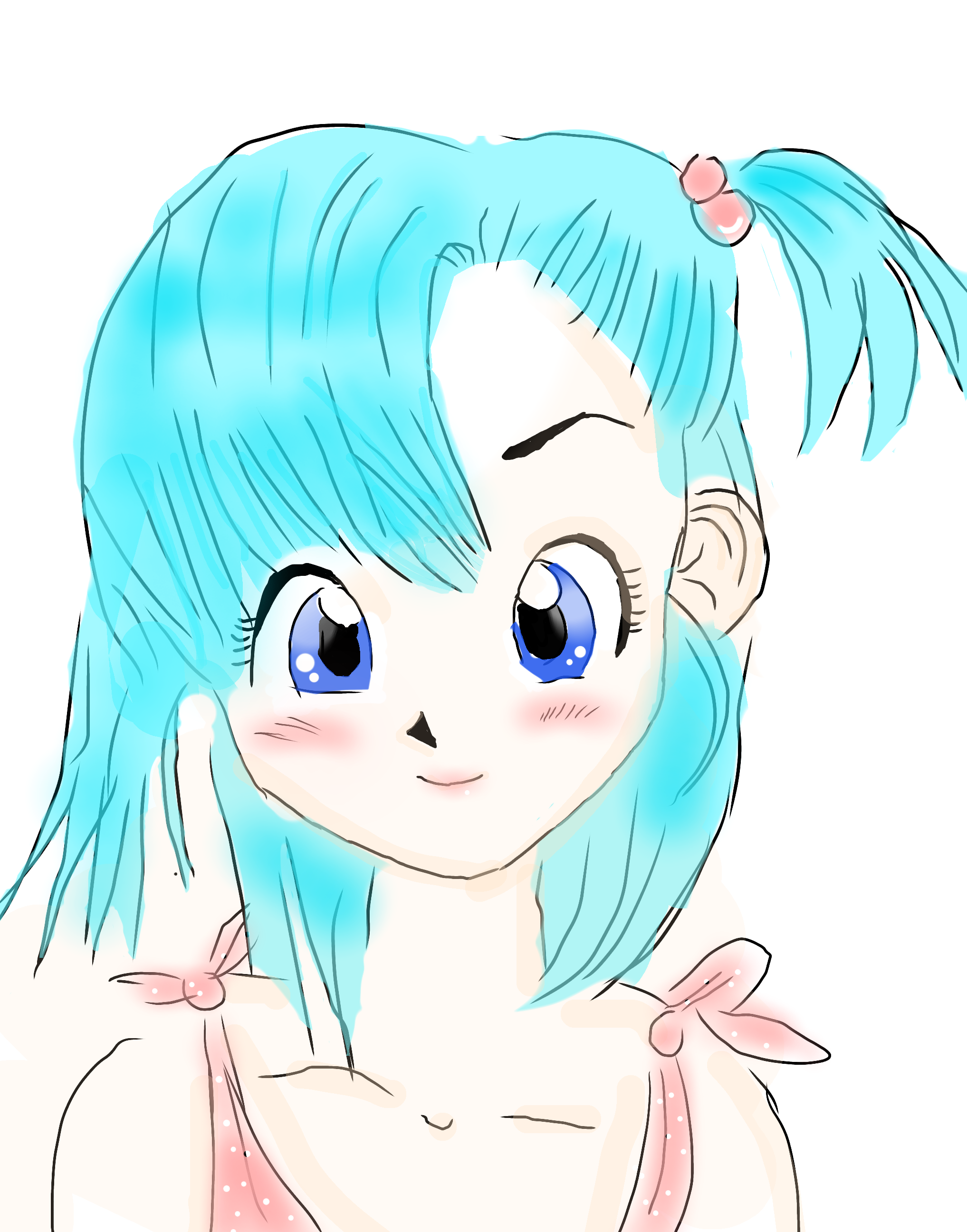 Bulma from Dragon ball - ibisPaint