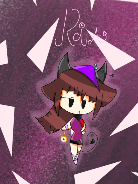 Ria demon Girl - ibisPaint