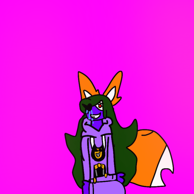 enola the fox and bendy - ibisPaint