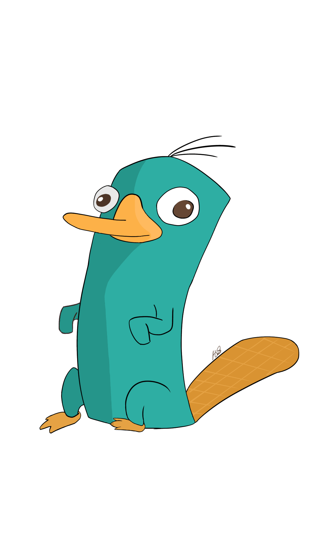 Perry the Platypus - ibisPaint