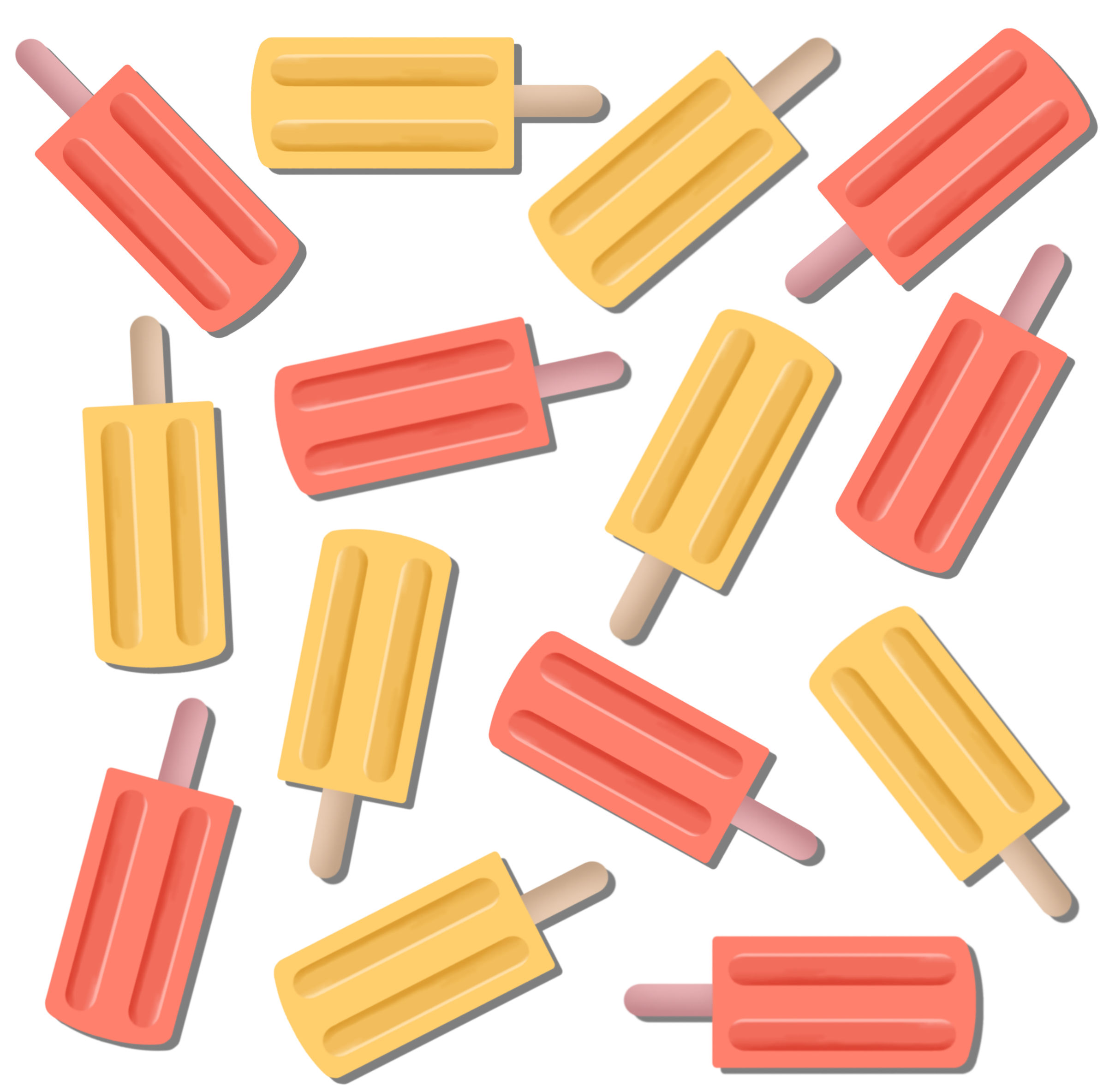 Popsicle Background - ibisPaint