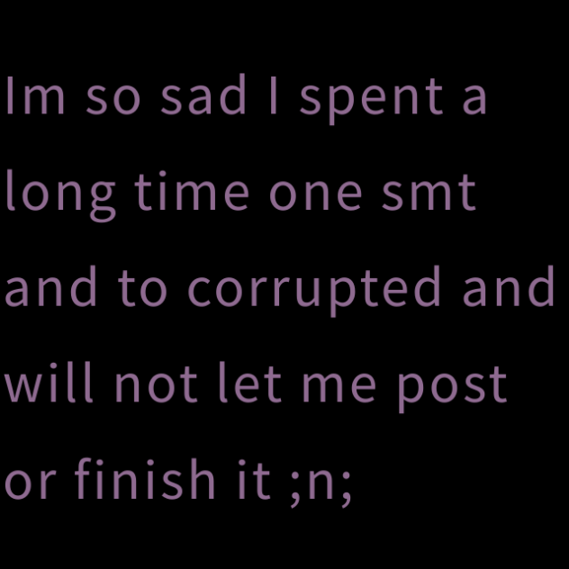 im so sad ;-; - ibisPaint