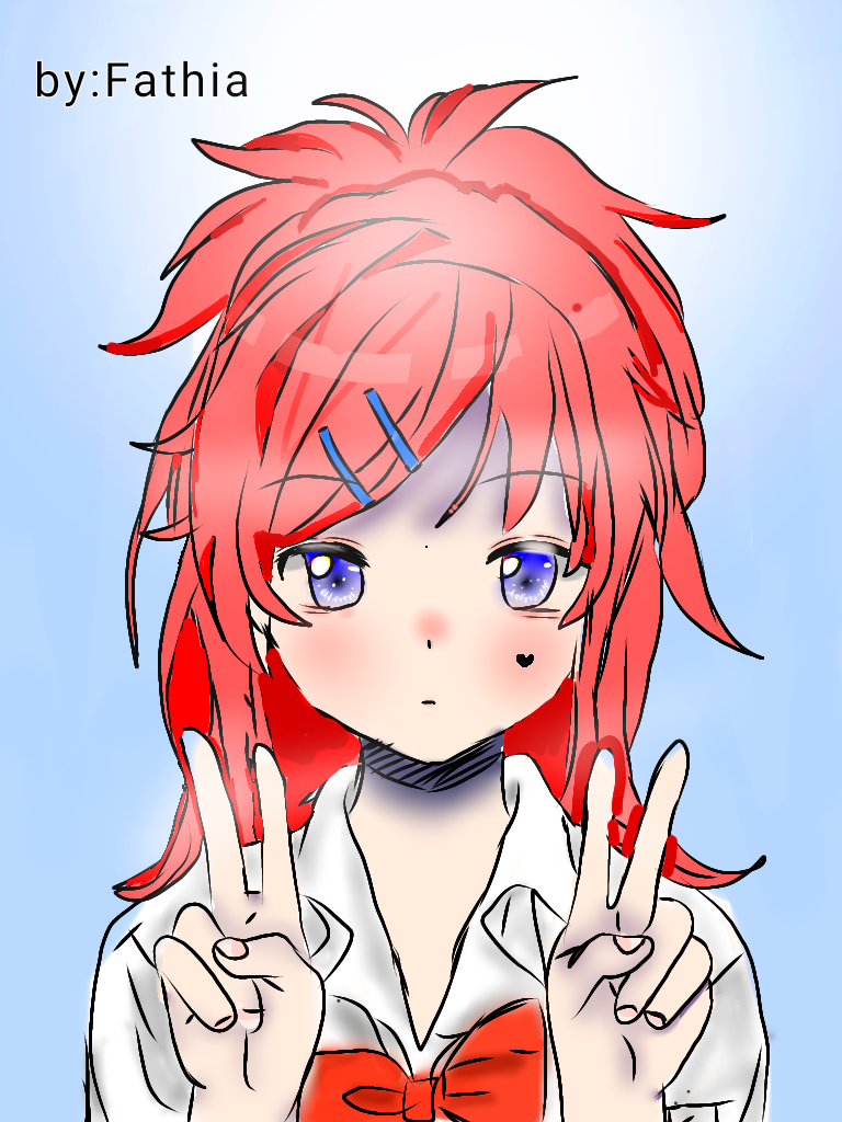 Kawaii Anime red - ibisPaint
