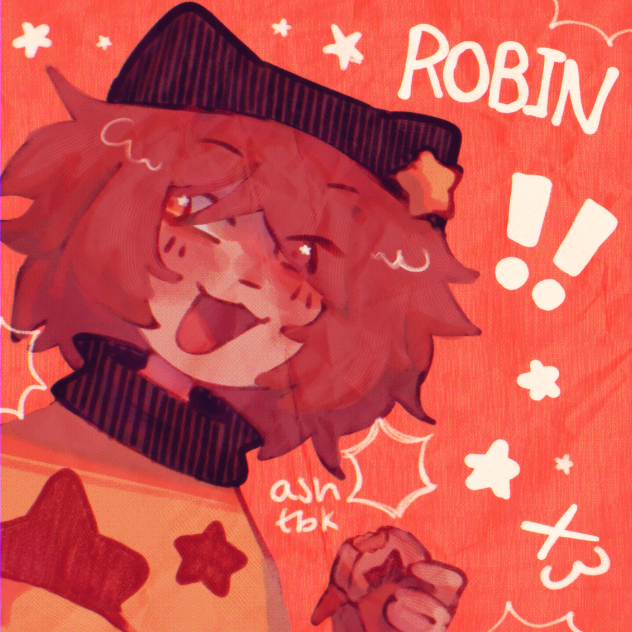 HAPPY BDAY ROBIN YIPPEE!!! - ibisPaint