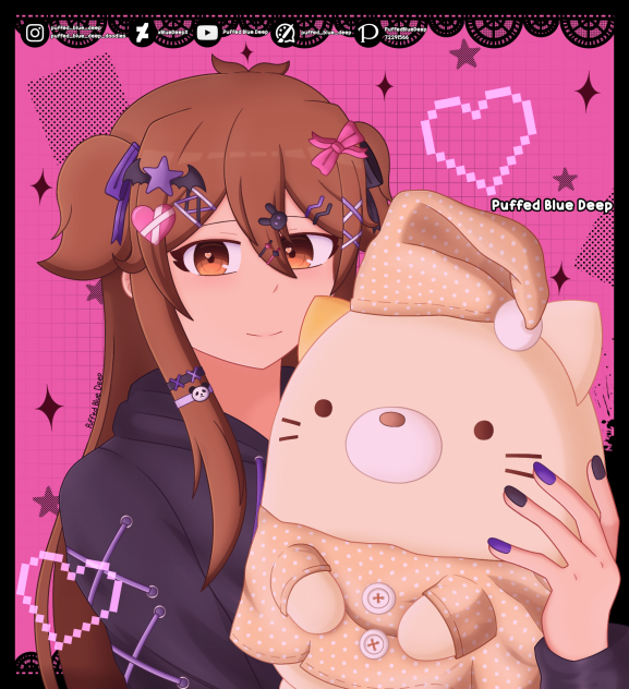 OC × Neko Sumikkogurashi - ibisPaint