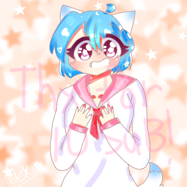 Thanks for the sub! - ibisPaint