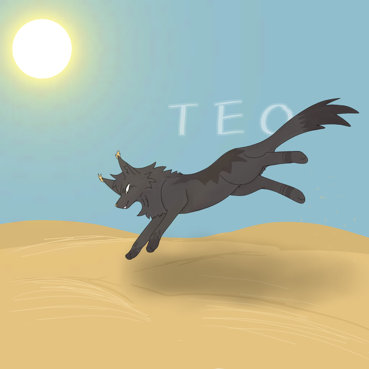 Sand wolf - ibisPaint