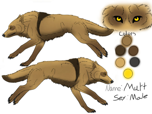 wolf mutt - ibisPaint