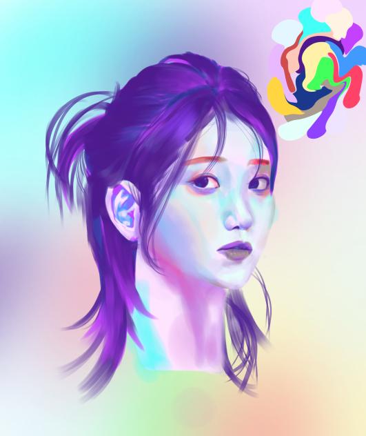 Colour blinding drawing...... - ibisPaint