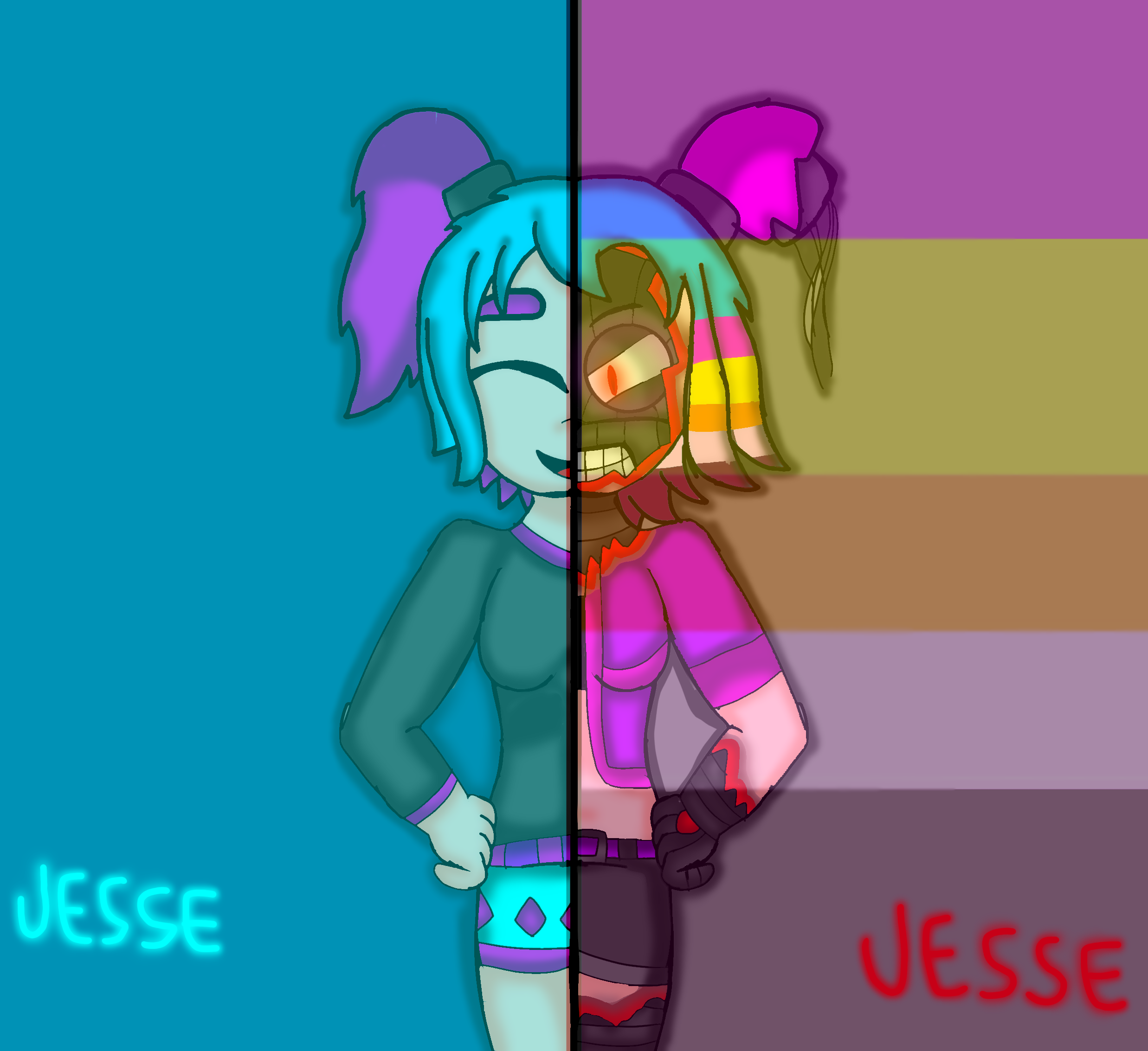 JESSE AND JESSE 2.0 - ibisPaint