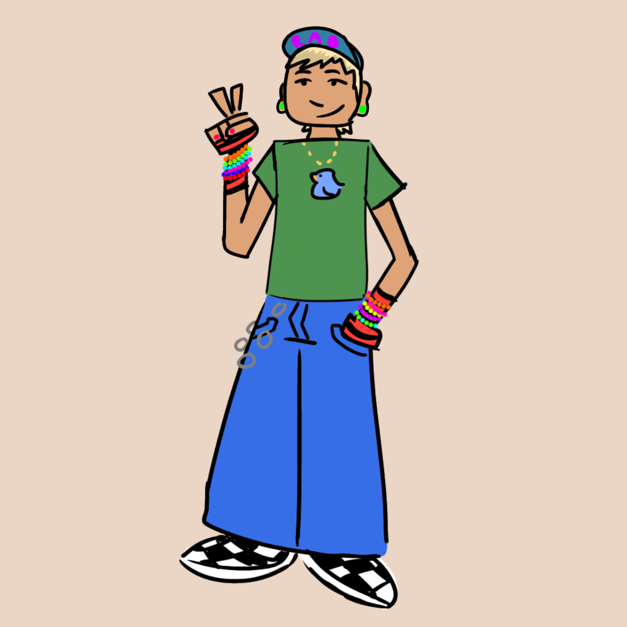 Super swag guy - ibisPaint