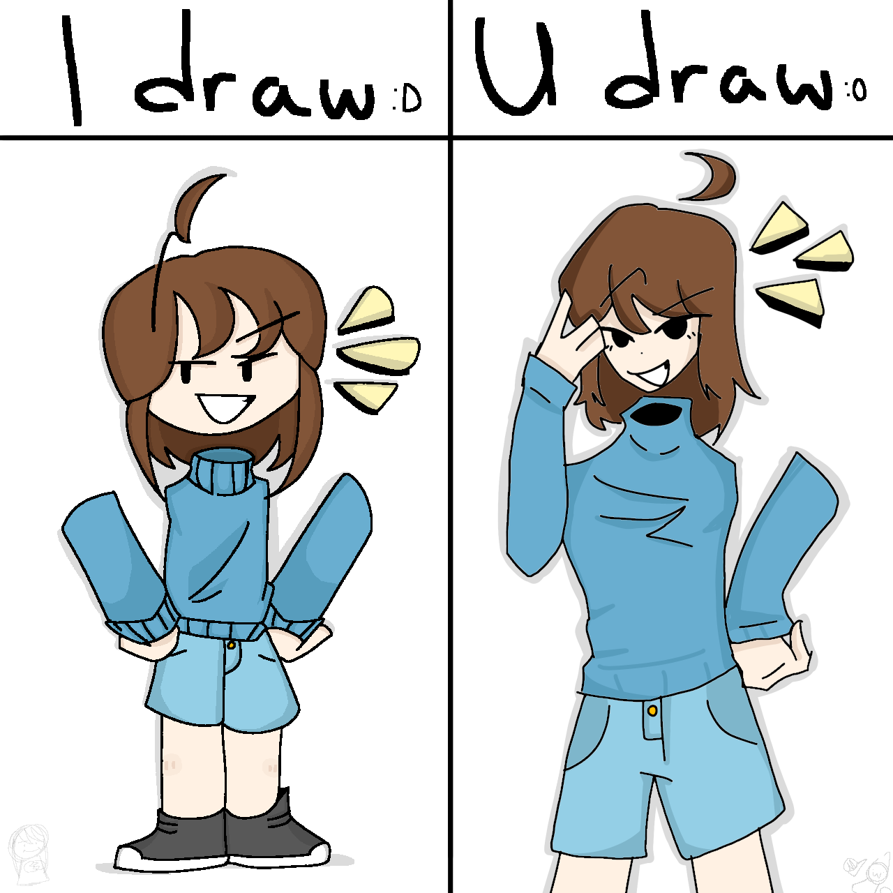 I draw U draw Collab! - ibisPaint