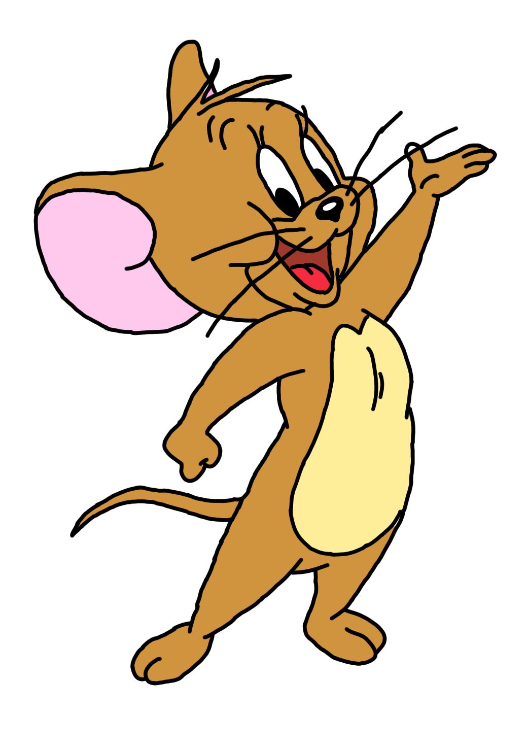 Jerry the mouse - ibisPaint