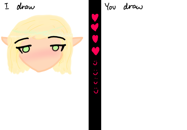 I draw you draw elf head - ibisPaint