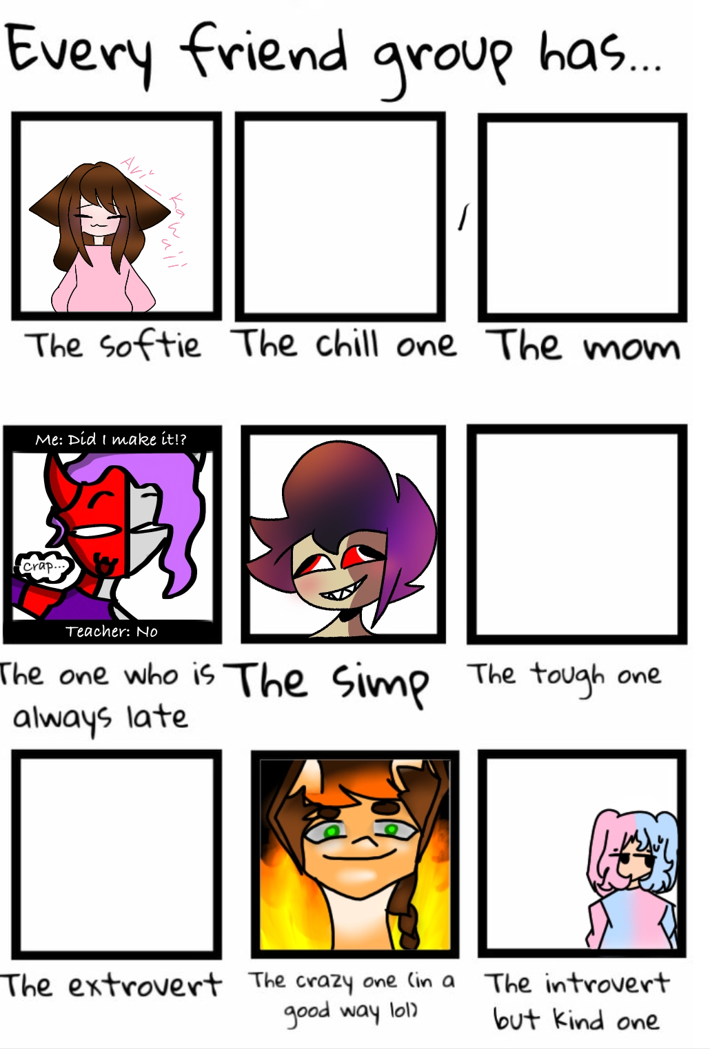 EVERY FRIEND GROUP COLLAB - ibisPaint