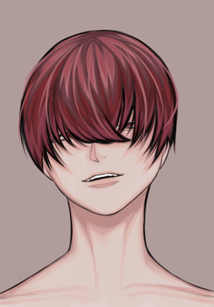 random headshot illustration - ibisPaint