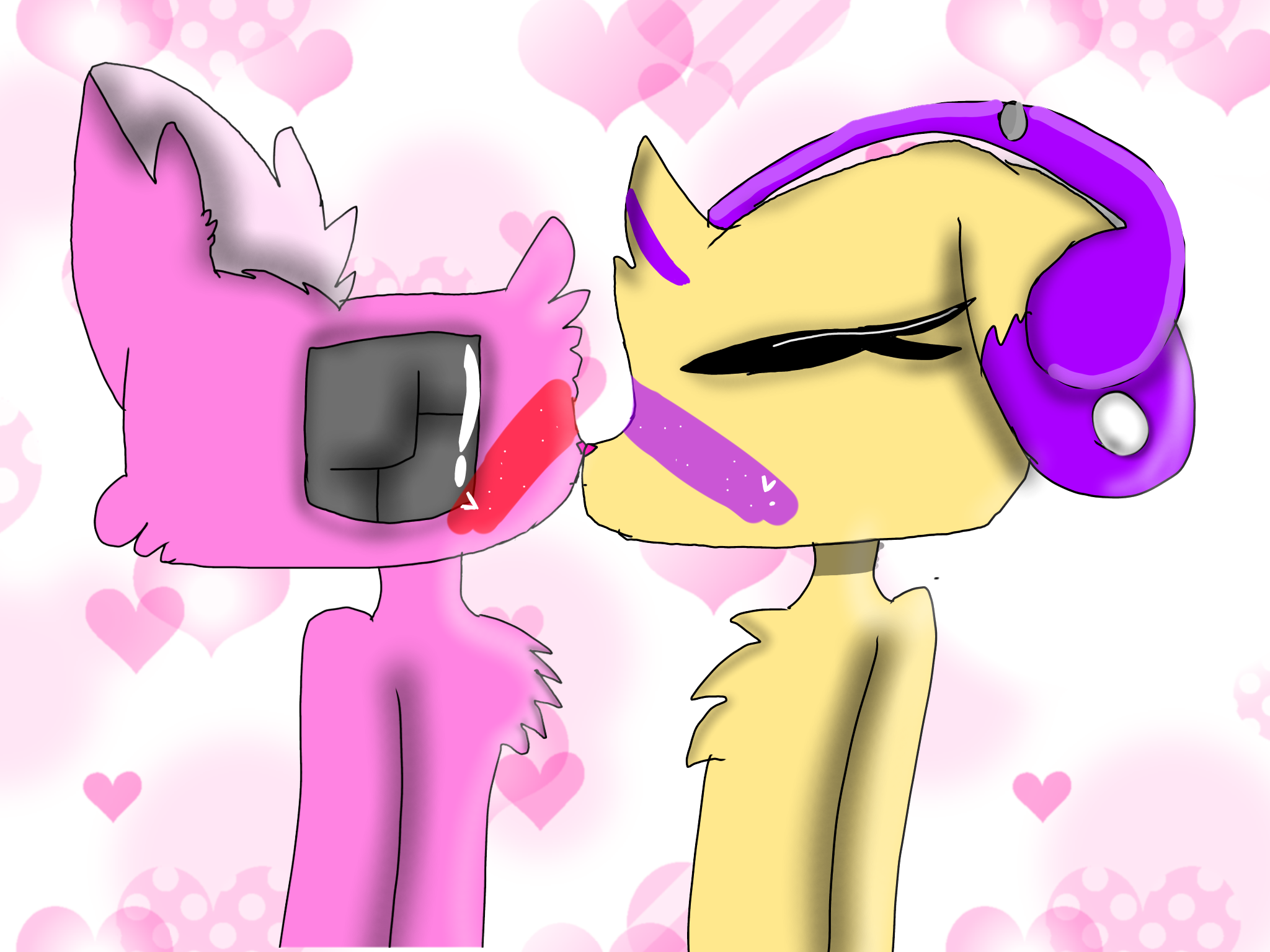 for Katy the tomboy kitty - ibisPaint