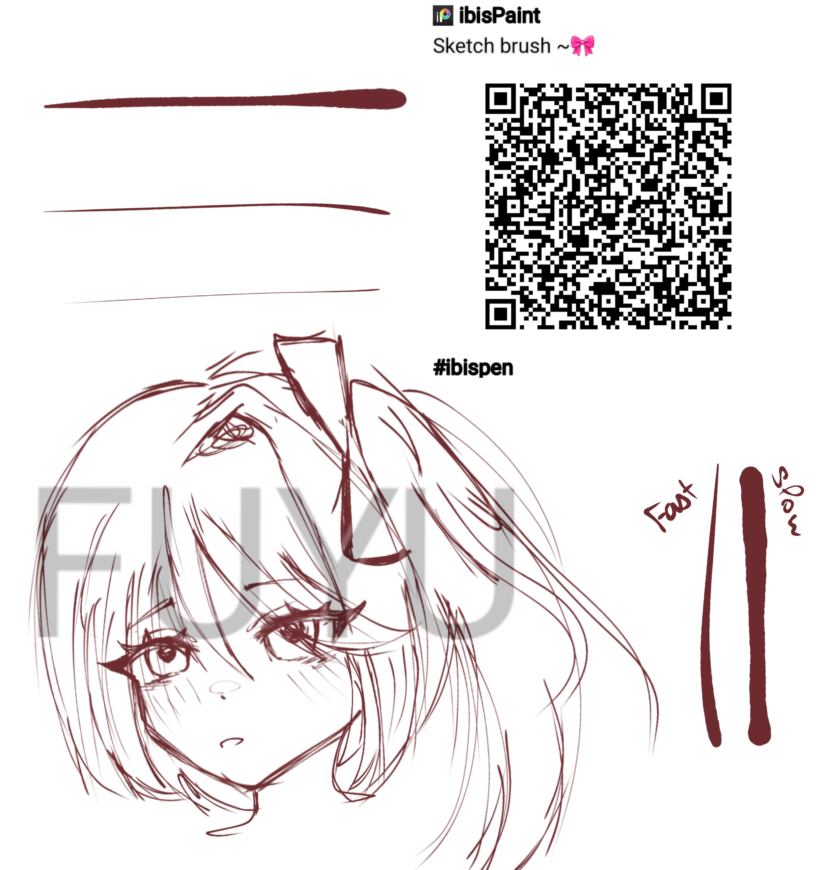 Sketch brush ! ( Style inspired ttzewo) - ibisPaint