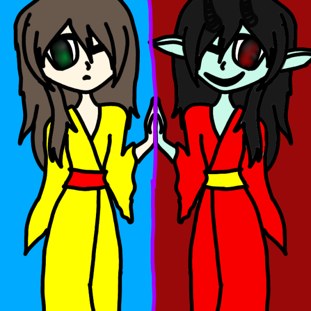 Serena et la déesse de la mort - ibisPaint