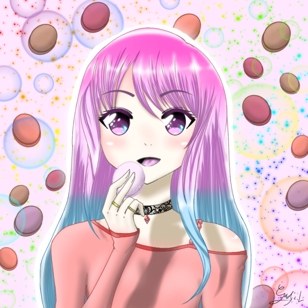 Macaron time - ibisPaint