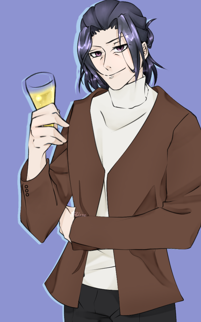 Mori Ougai Official Arts redraw - ibisPaint