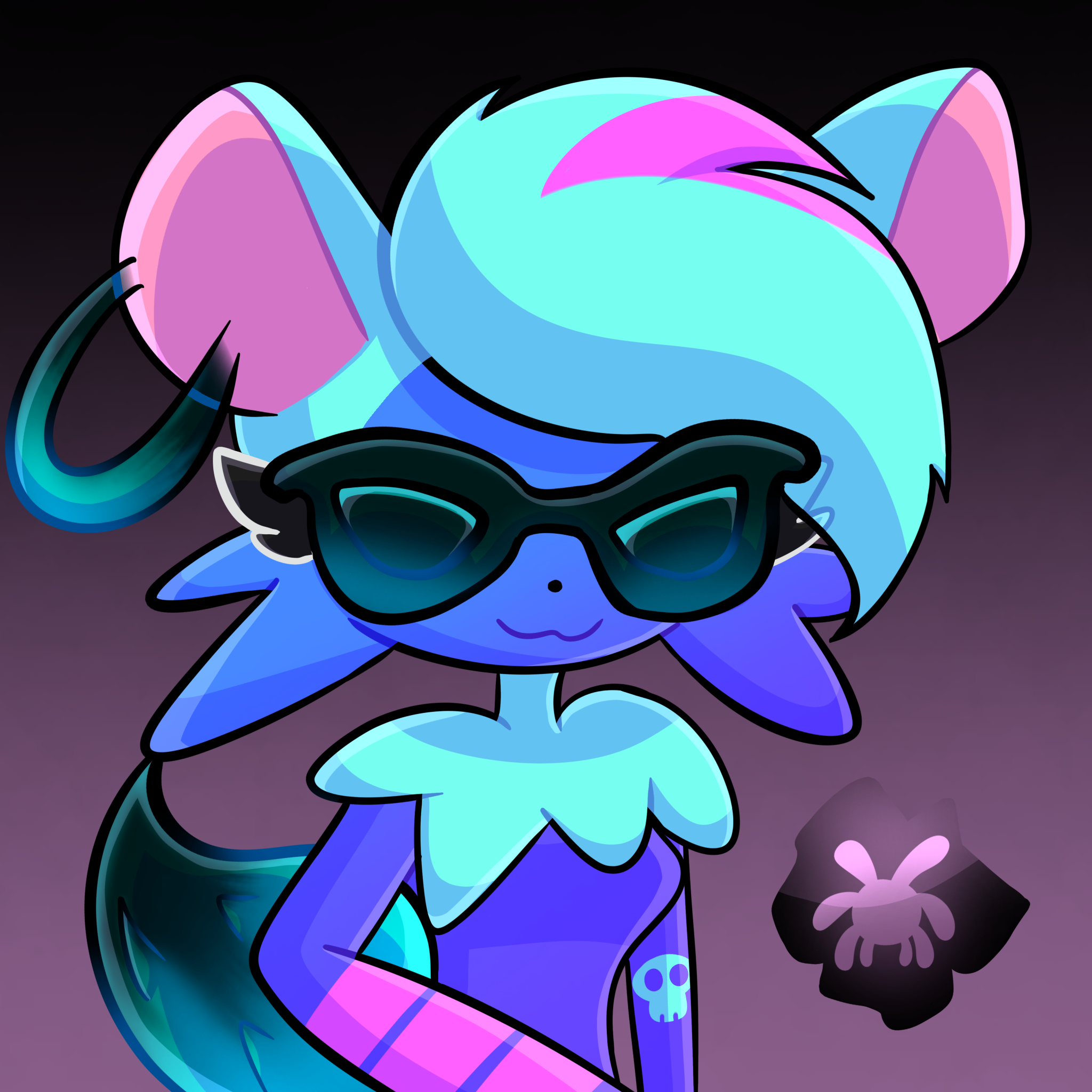 Darkside Arctic Wolf - ibisPaint