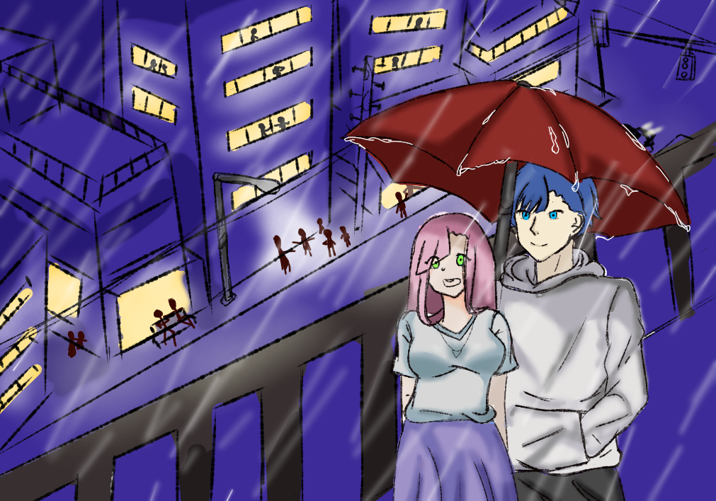 Sweet rain - ibisPaint