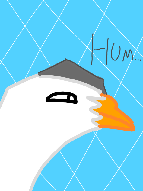 Hum...QUACK - ibisPaint