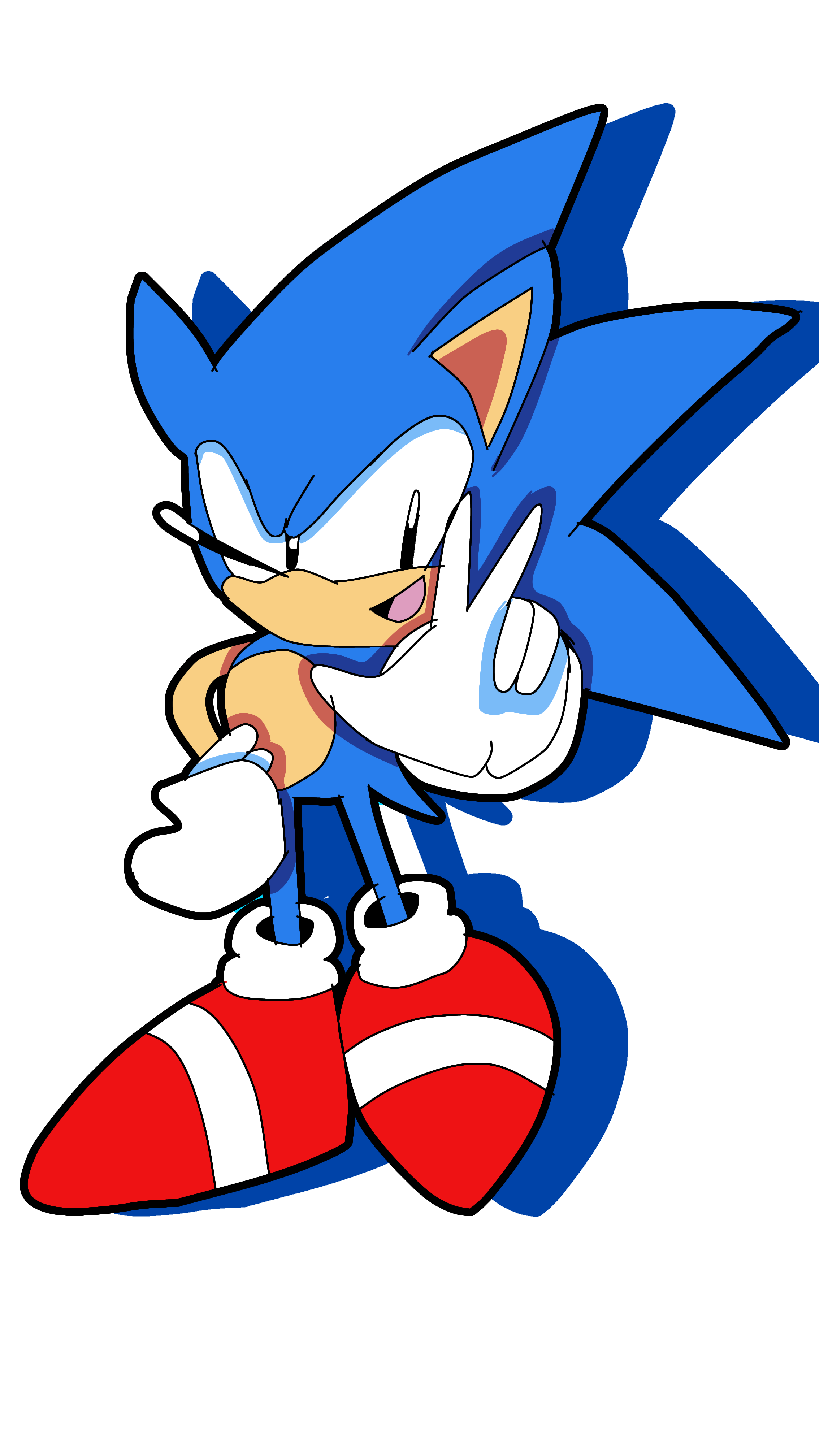 Classic sonic my style - ibisPaint