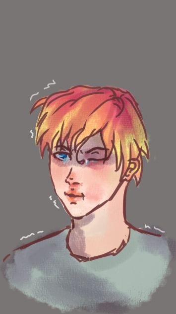 sad-angry boi💔 - ibisPaint