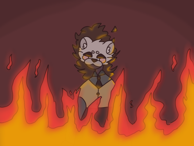 Fnaf fire - ibisPaint