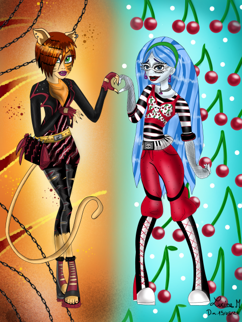 Fan art Monster high - ibisPaint
